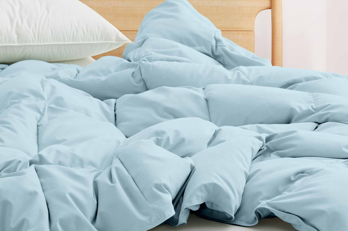 White Goose Feather Fiber and Down Comforter – Puredown
